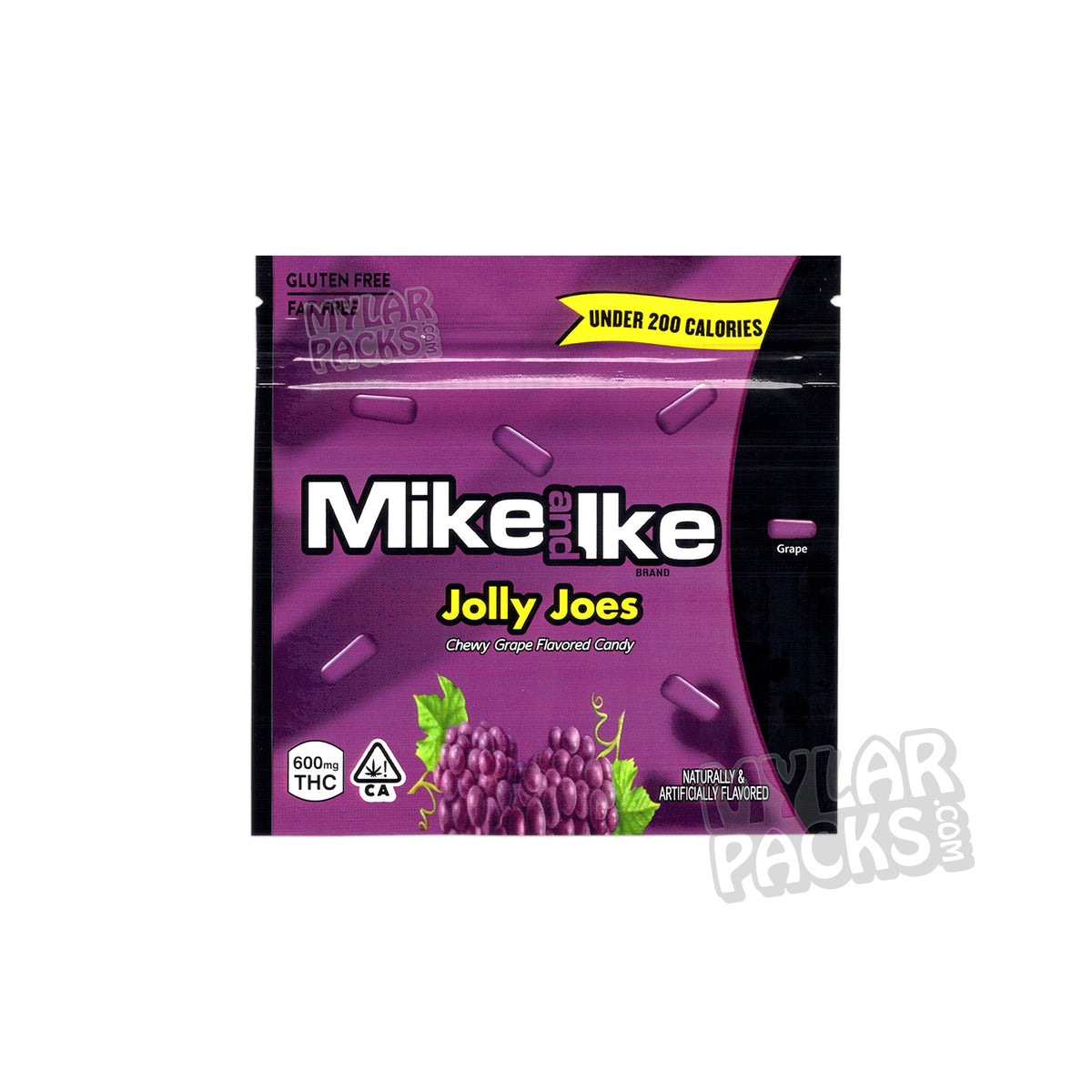 Mike and Ike Jolly Joes 600mg Empty Edibles Mylar Packaging Bags ...